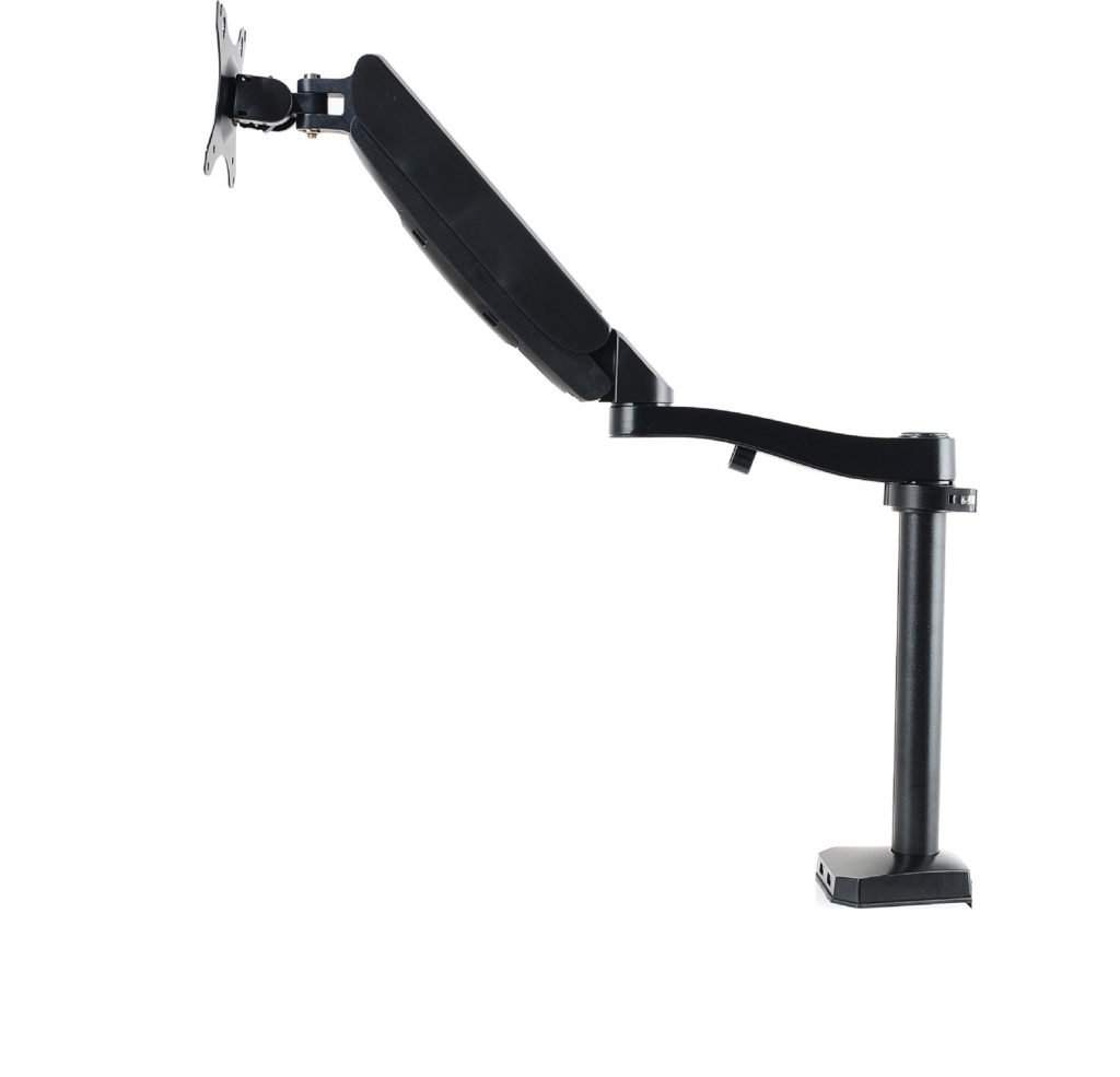 Adjustable Aluminum Sit-Stand Monitor Arm Stand - DewinErgo丨Manufacture ...
