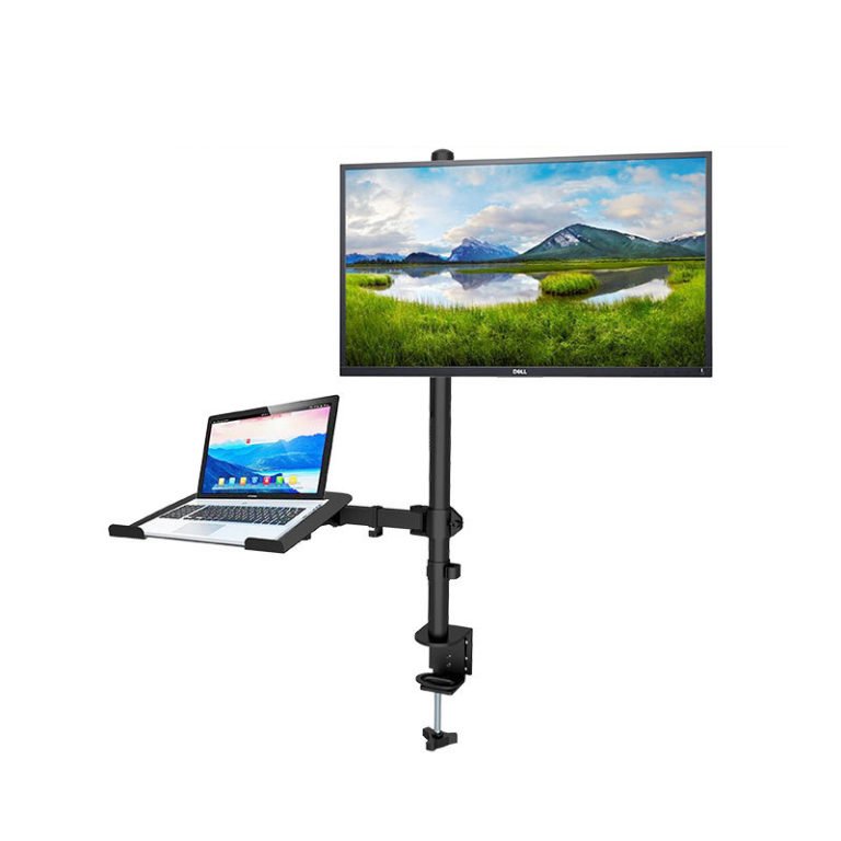 Cold Rolled Steel Simple Monitor Laptop Arm Stand - DewinErgo丨 ...